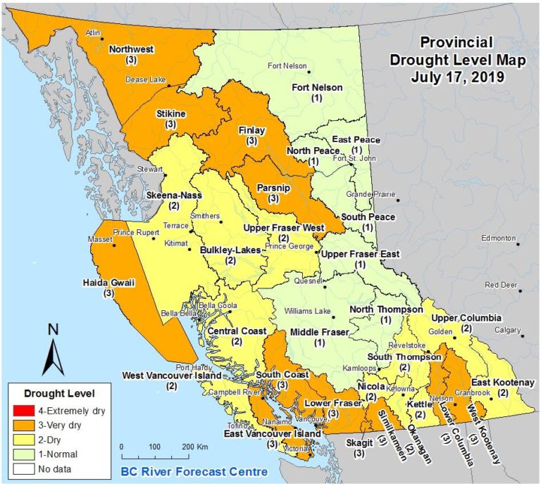 Okanagan drought level now 2 – Okanagan Basin Water Board